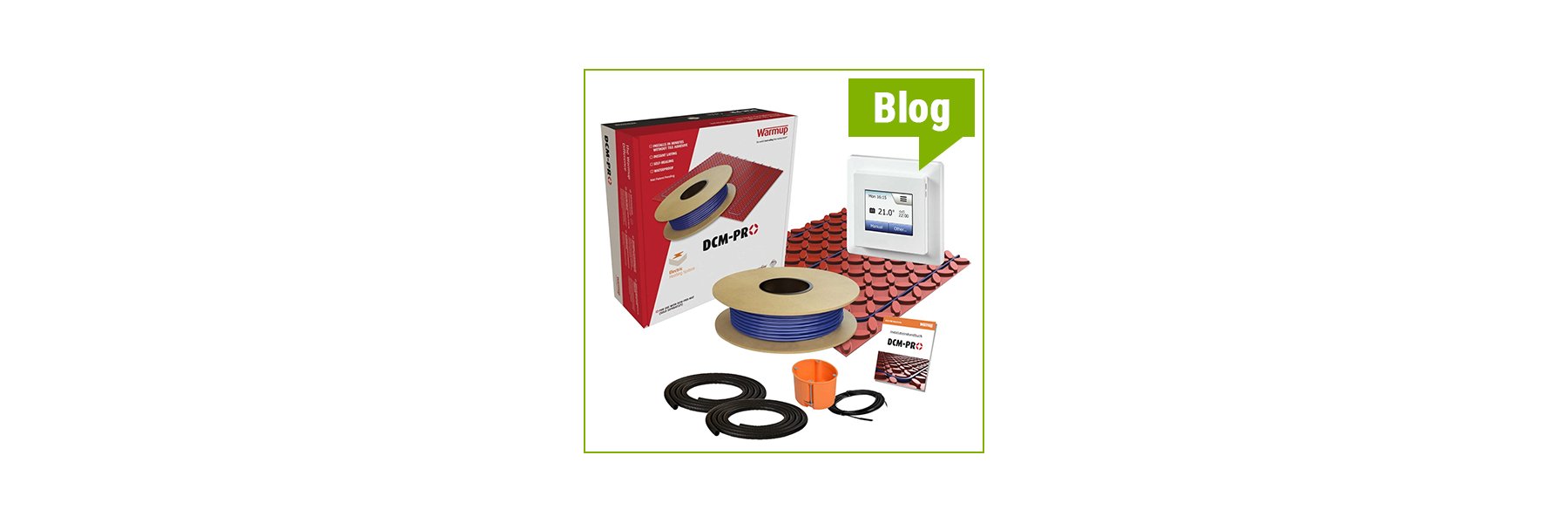 Warmup DCM-PRO - floor decoupling and underfloor heating